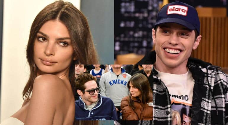 ¿Nuevo romance en puerta? Así lucieron Emrata y Pete Davidson juntos ...